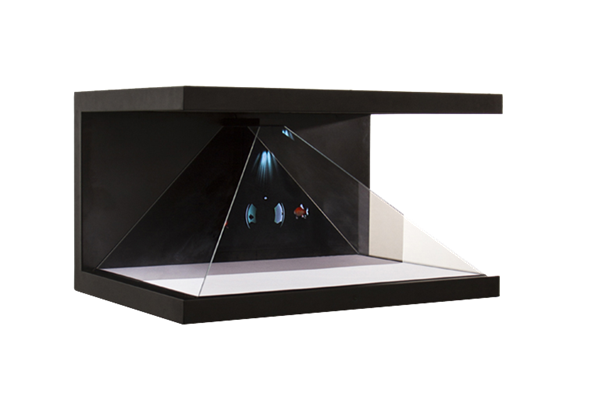 High Resolution holographic pyramids / Hologram Display Showcase For Trade Show
