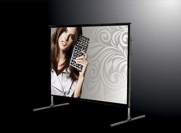 300" Portable Folding Screen , Fast Fold Screens With Aluminum Housing
