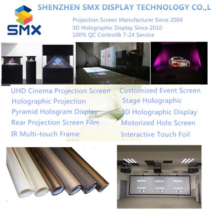 Hologram 3D Advertising Display Pyramid Holocube Holographic Projector