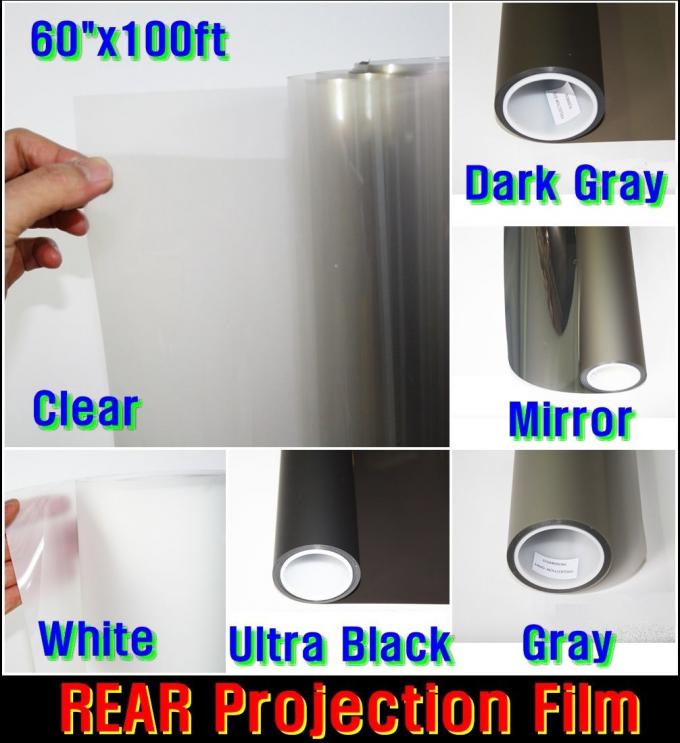3M Transparent Rear Projection Film / Adhesive Mirror Rear Projector Film