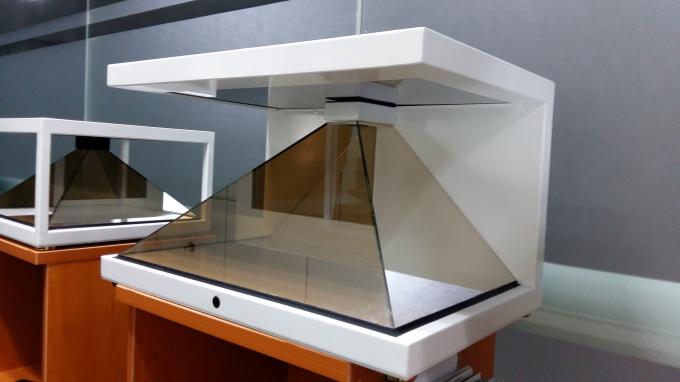 Transparent 3d Holographic Showcase Holographic Projector 50Hz - 60Hz