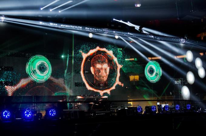 Magic Holographic Projection System Hologram Mesh Screen Holoscrim Holonet