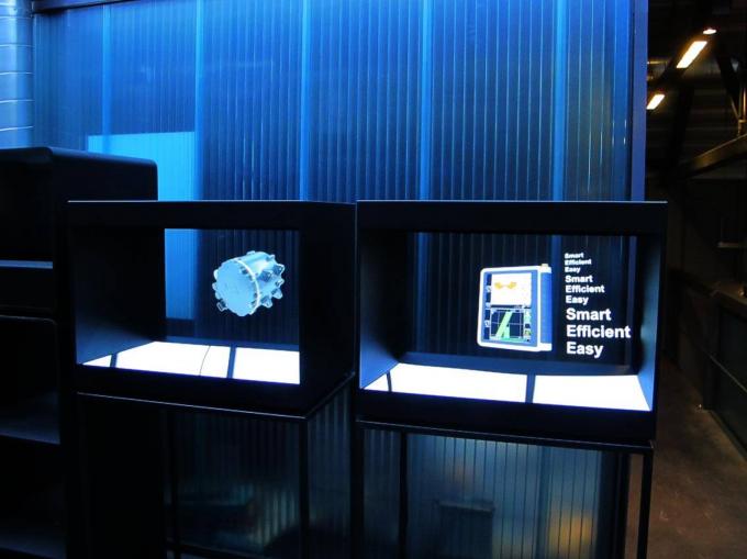 Full HD 22inch 180° Holocube Holographic Display Showcase 3D Hologram ...