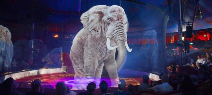 Transparent Gauze 3D Hologram Projection Pepperscrim