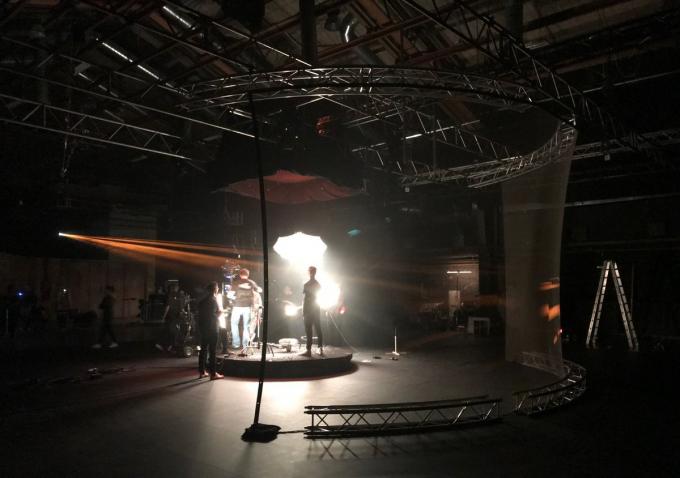 Holoflex Polyamide 3D Holographic Projection System