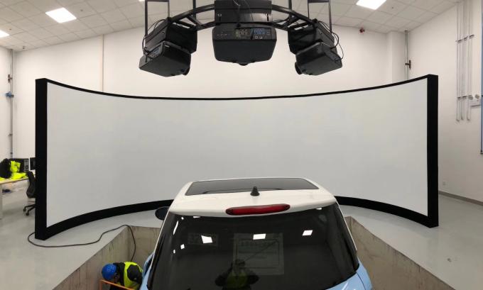 180 Degree RoHS Flight Simulator Projection Screen Matte