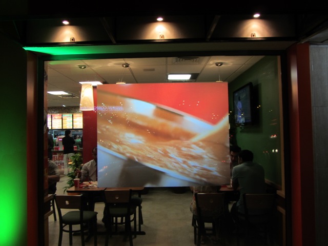 Acrylic Holographic Rear Projection Film 100um 1.52m Width For Window ...