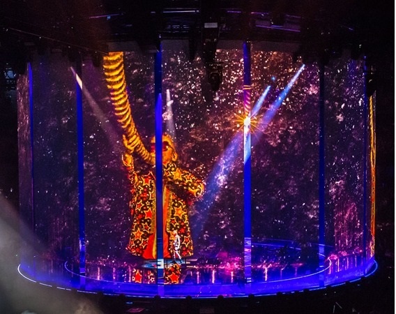 360 Degree Holographic Projector Screen Holo Gauze For 3D Hologram Show