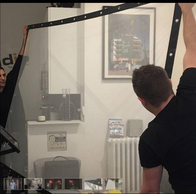 360 Degree Holographic Projector Screen Holo Gauze For 3D Hologram Show