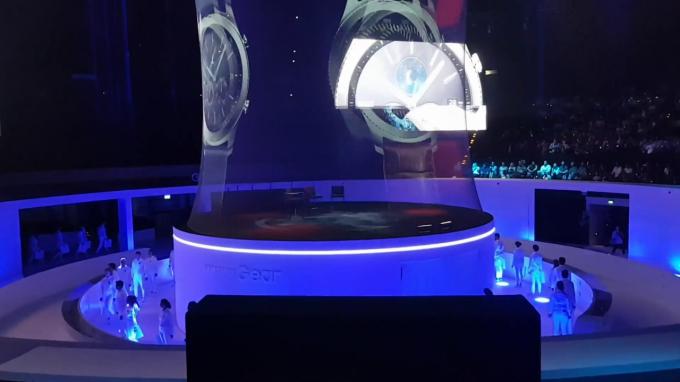 High Transparent Holographic Mesh Screen Flexible For Projection