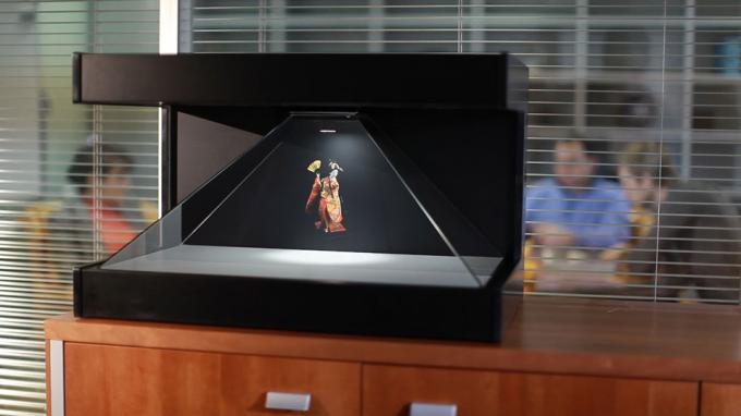 22 Inch 3D Holographic Showcase 3D Hologram Box for Advertising