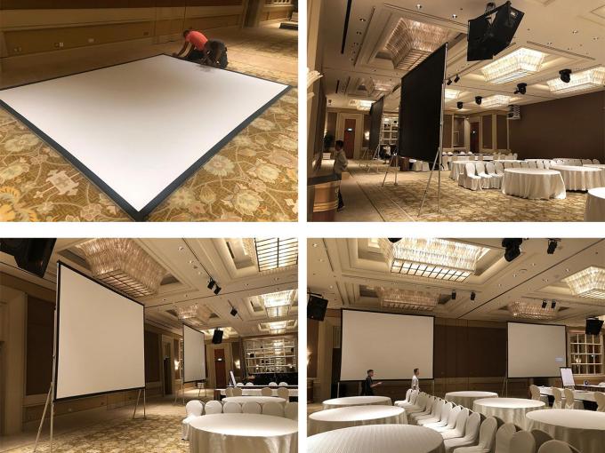 500 Inch Big Size Fast Fold Portable Outdoor Projection Screen With ...