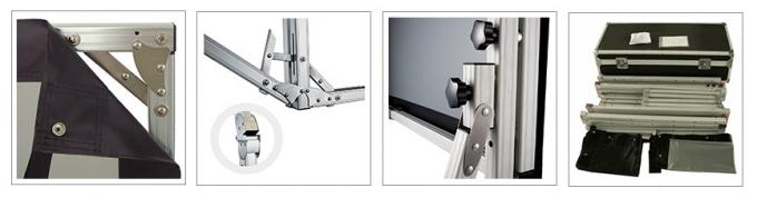 500 Inch Big Size Fast Fold Portable Outdoor Projection Screen With ...