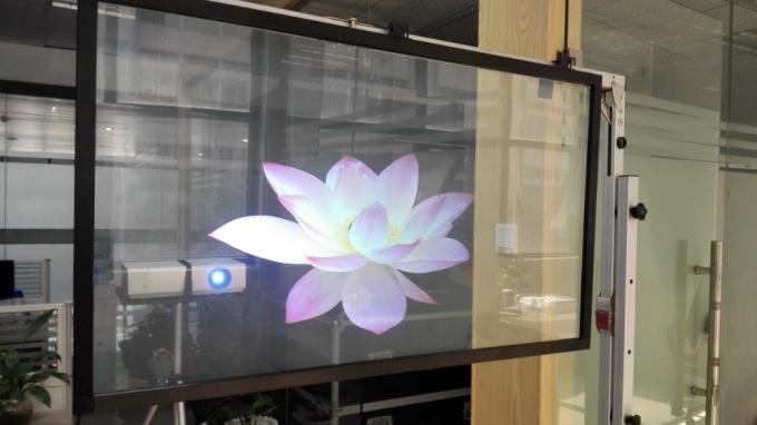 Adhesive Transparent Holographic Projection Film Glass Window Rear ...