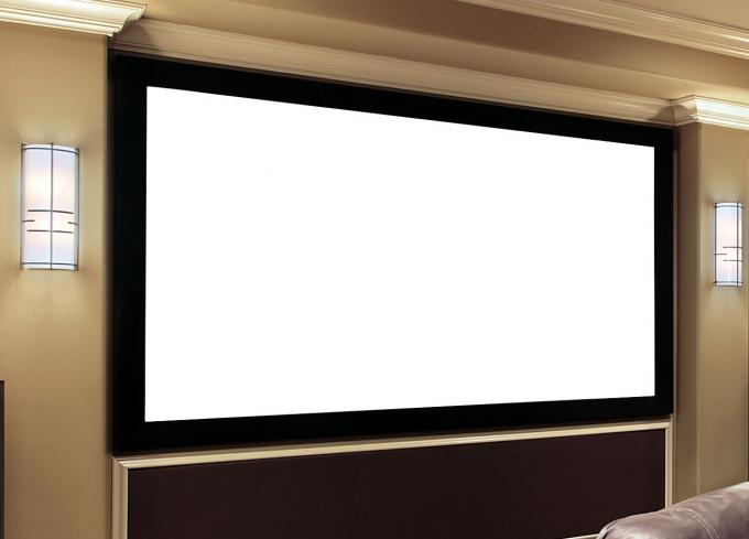 Front Fabric 4K 150 Inch Fixed Frame Projection Screen Lager HD ...