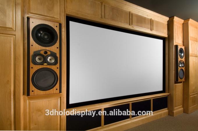 Front Fabric 4K 150 Inch Fixed Frame Projection Screen Lager HD ...