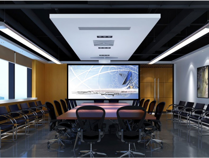 16:9 150inch 80mm Fixed Frame Laser Projector Screen UST Projection Screen