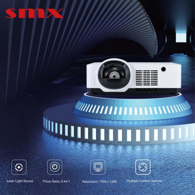 4K Movie Theater Short Throw Projector 6500 Lumens Triple Laser Projector