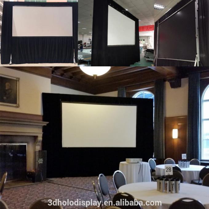 300 Inch Front And Rear Fast Fold Projector Screen Outdoor Theater Screen