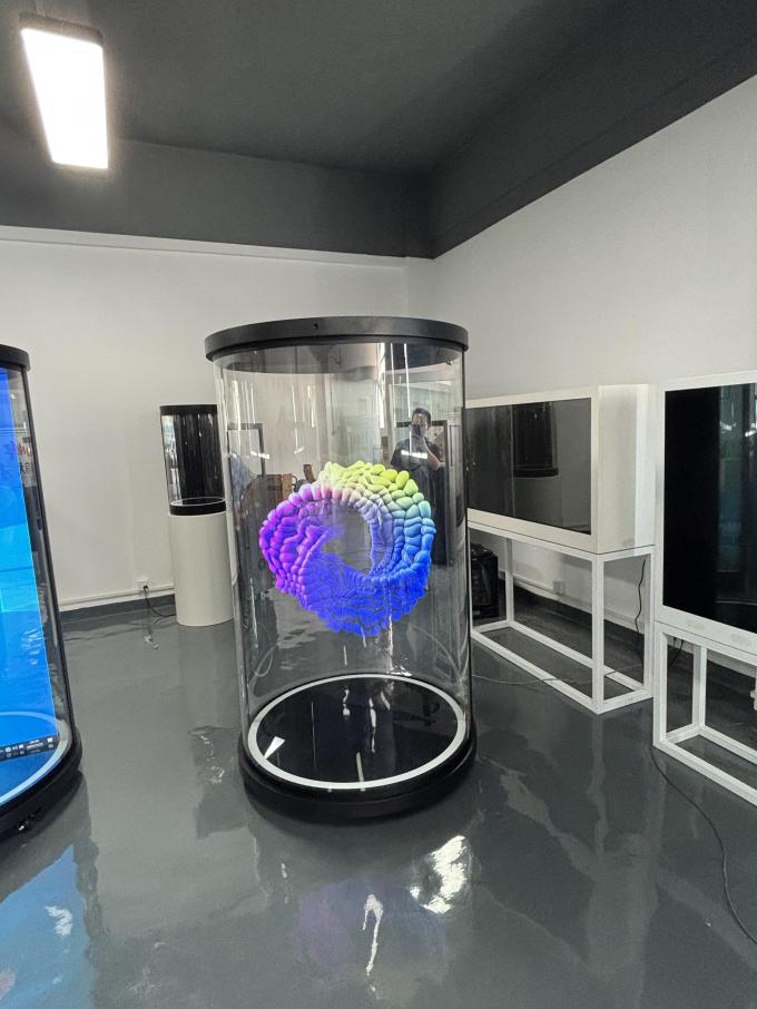 3D Hologram Display Equipment Holo Tube Human Size AI Virtual Assistant ...