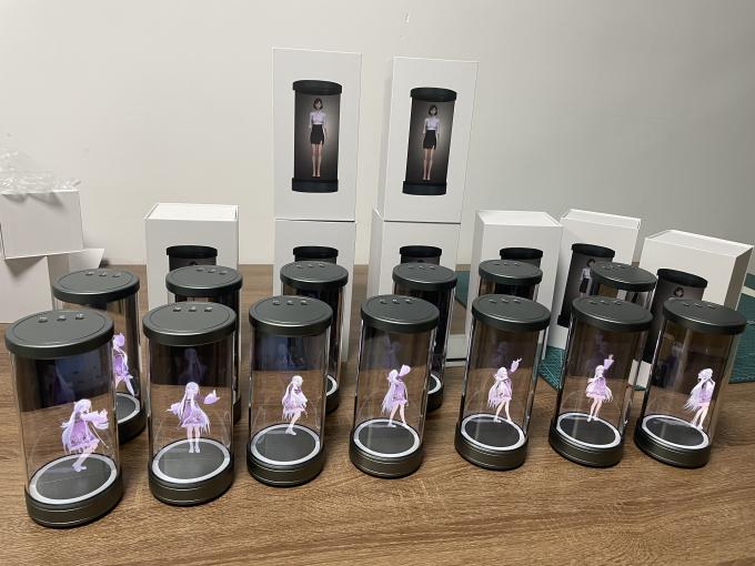 Handheld Mini Holo Tube Portable Hologram Display 5inch Holographic ...