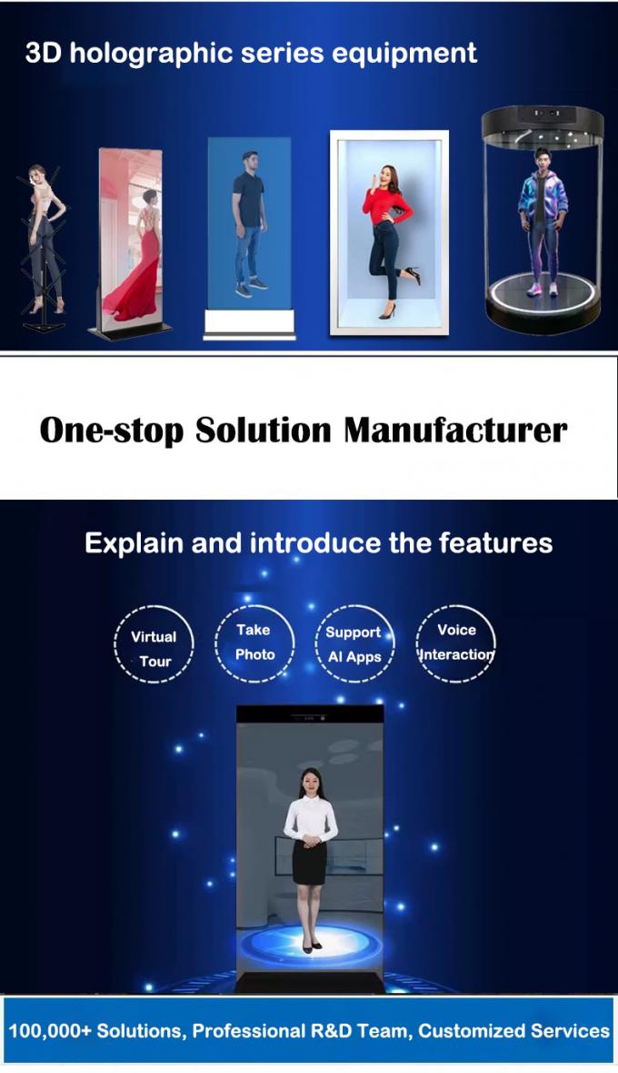 Handheld Mini Holo Tube Portable Hologram Display 5inch Holographic ...