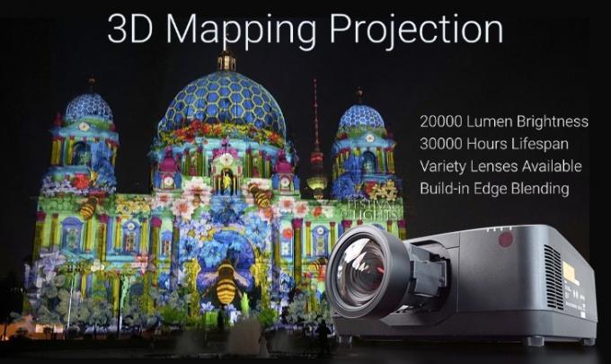 20000 Lumen Laser Projector for 3D Video Mapping Outdoor Immersive ...