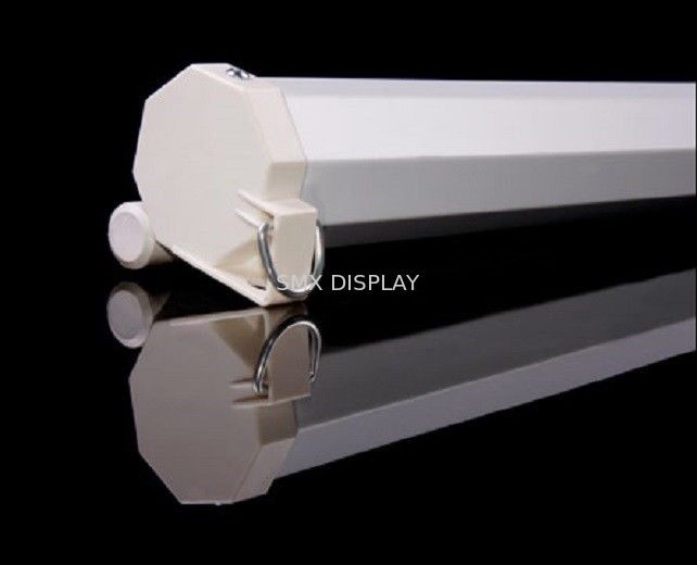 Manual Ceiling Mount Projection Screen With Self Locking 100 Inch Pull Down