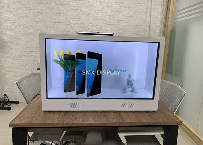 3D Hologram Display 22'' Transparent LCD Showcases Hologram Pyramid ...
