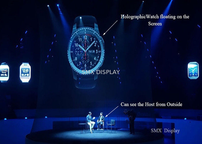 Gauze Fabric Holographic Projection Film Advertising 3D Clear Projector ...