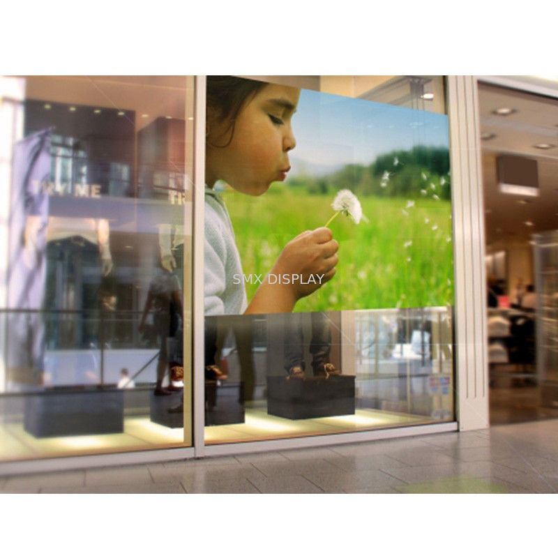 Self Adhesive Holographic Rear Projection Film 3D Transparent For ...