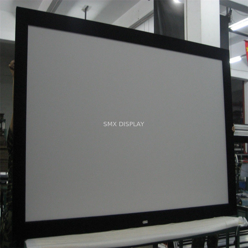 Front Fabric 4K 150 Inch Fixed Frame Projection Screen Lager HD ...