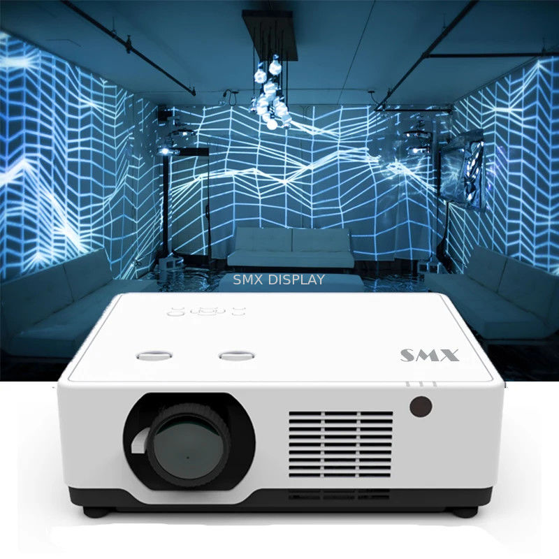 4K Laser Portable Projector 3LCD 6500Lumens For Outdoor Educational ...