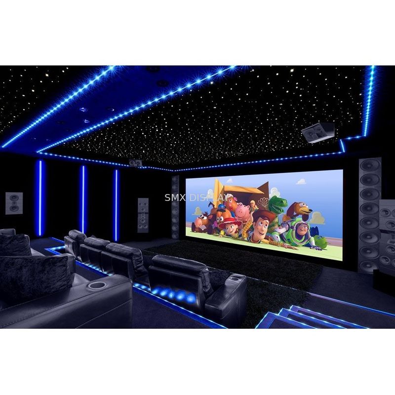 Immersive Cinema Starry Sky Ceiling LED Fiber Optic Star Ceiling Panels ...
