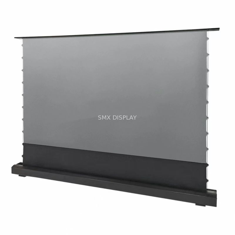 16:9 100inch Motorized Floor Rising ALR Projector Screen For Ultra ...