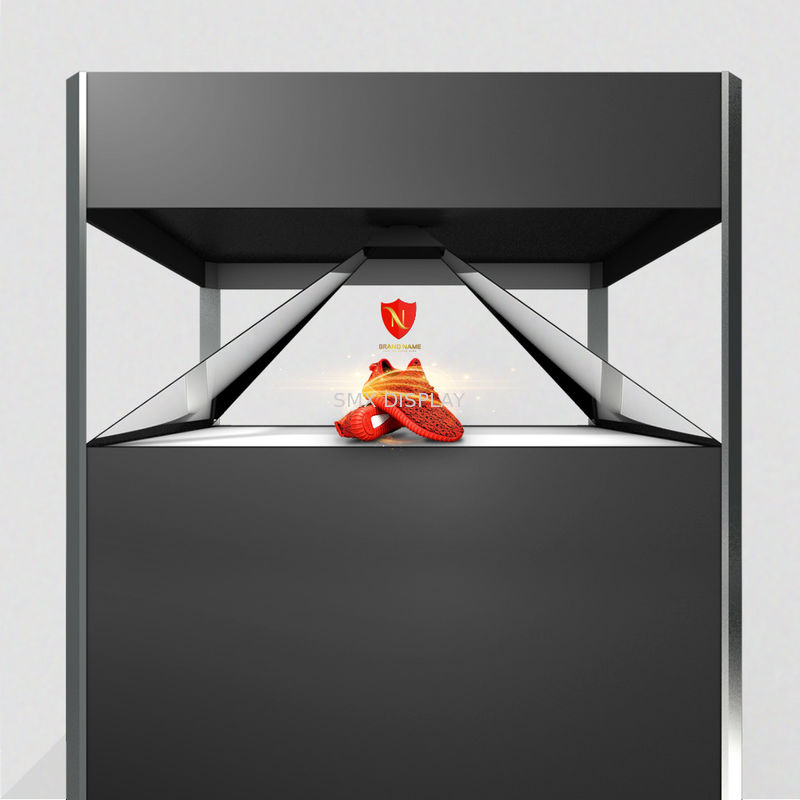 Big Size 4 Sides 360 Degree Holographic Display Case Hologram Showcase ...