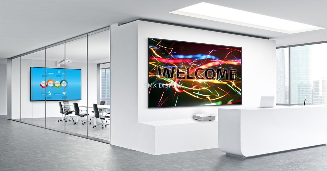 120 Inch Fixed Projector Screen , Fixed Frame Projection Screen For ...