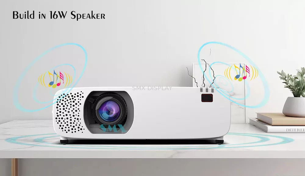 360° Installation 4K HDR 5200-lumen 3LCD Laser Projector For Museums ...