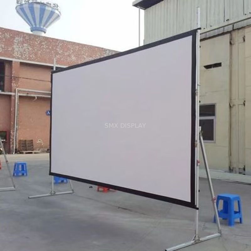 High Quality 200inch 16:9 Outdoor Fast Fold Screen With Full Dress Kit ...