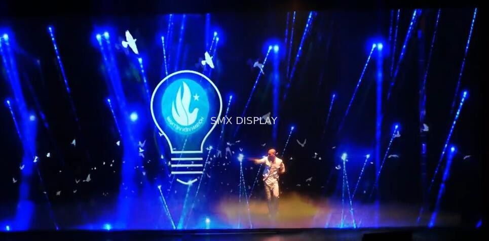 Transparent Holographic Projection Screen Polyamide Material 3D ...