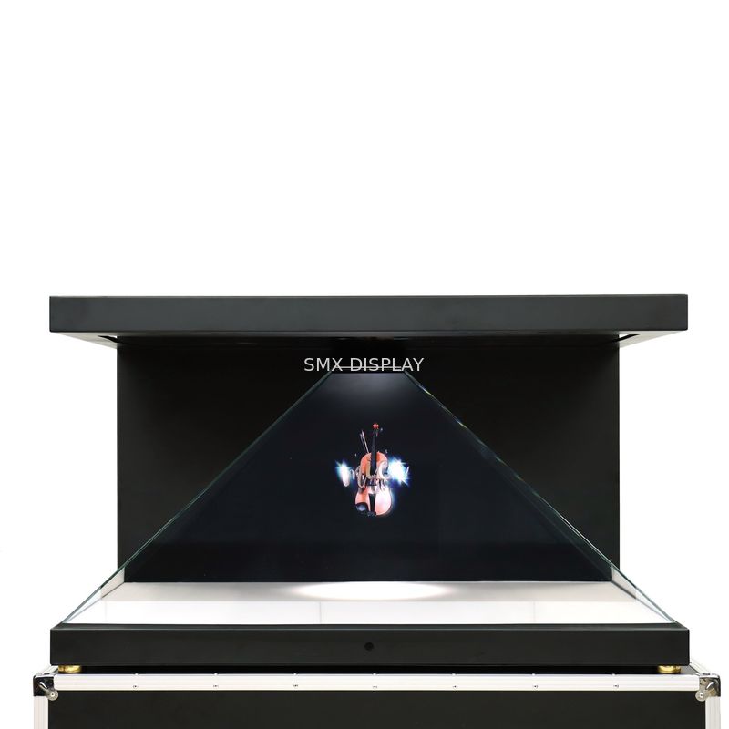 3 Sided 270 Degree Hologram Pyramid Display Showcase 3D Holo Box ...