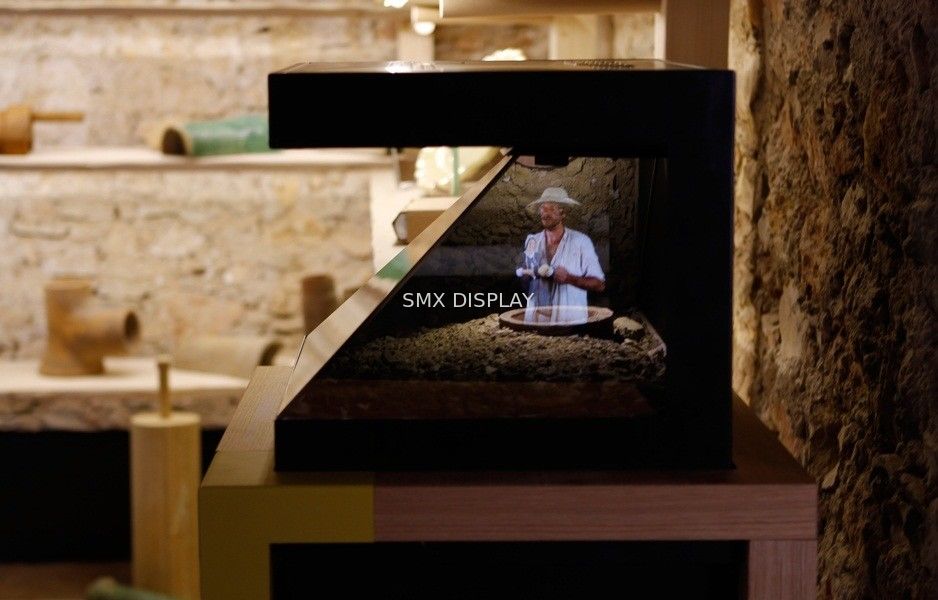 270 Degree 3 Sided 21.5 Inch 3D Hologram Display Box Holographic 3D ...