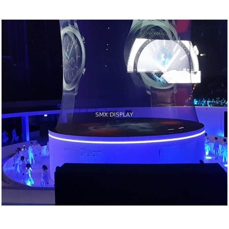 360 Degree 3D Holographic Projector Screen Hologram Mesh Screen For Big ...