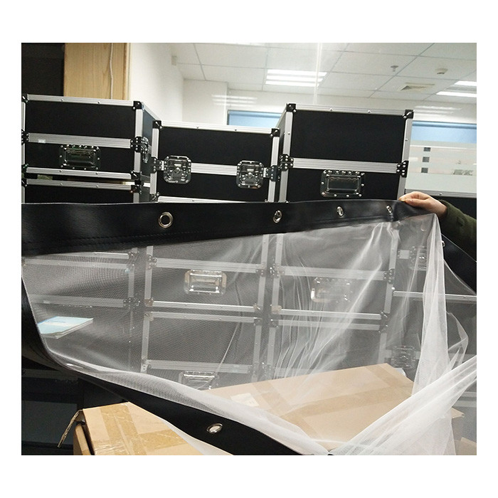 360 Degree 3D Effect Projection Holographic Screen projection net ...