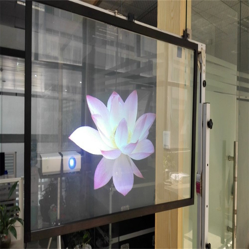 Super Transparent Self Adhesive Holographic Projection Film Rear Type ...