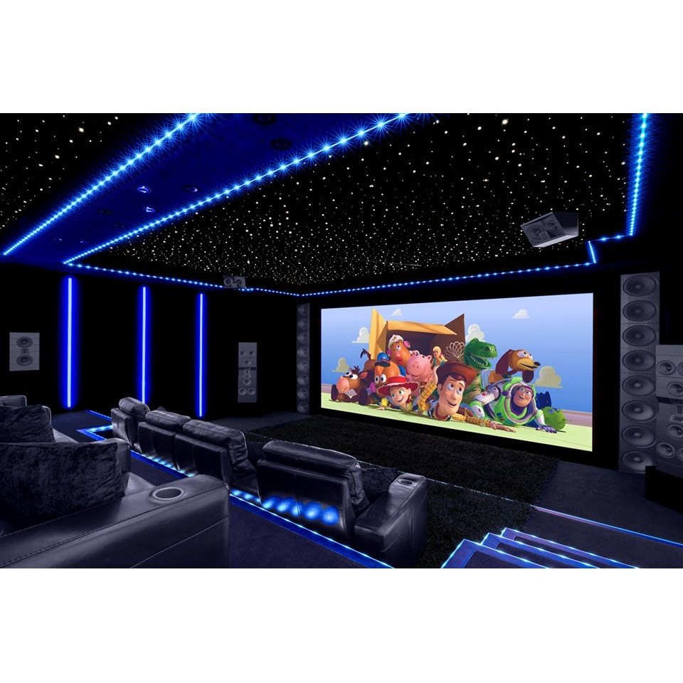 Immersive Cinema Starry Sky Ceiling LED Fiber Optic Star Ceiling Panels ...