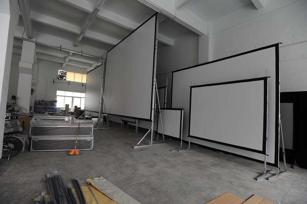 200" Rear And Front Fast Fold Screen With Dress Kits And Flight Case