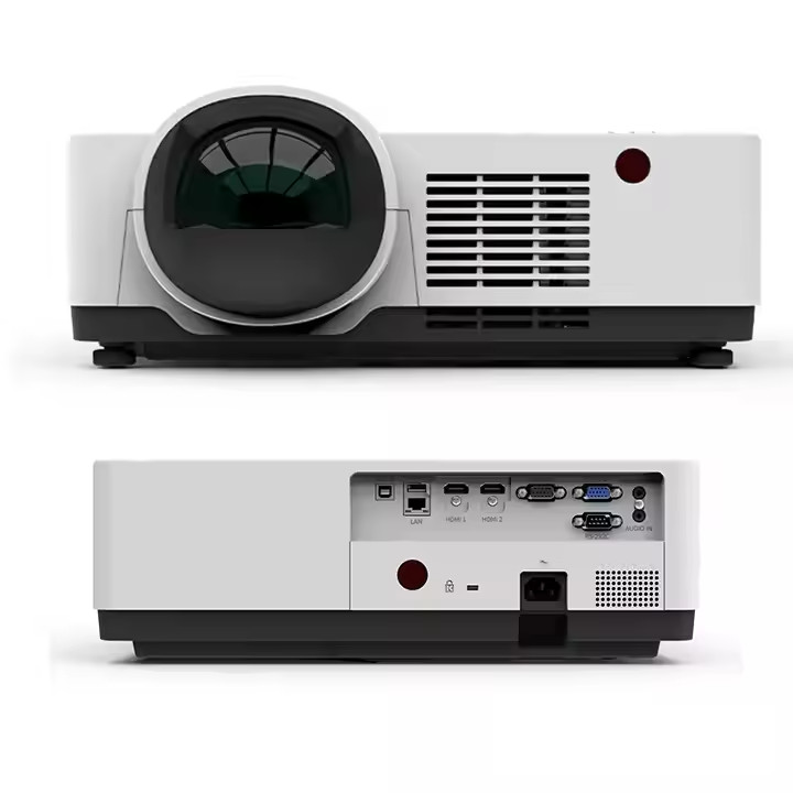 SMX 6000 Lumens 4k WUXGA Laser Short Throw Projector For 360 Immersive ...