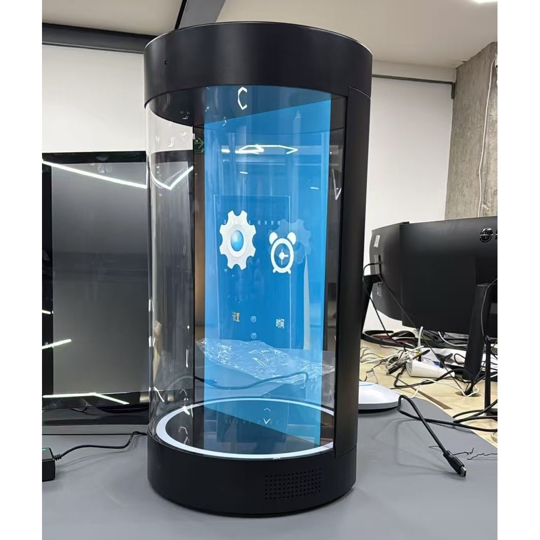 21.5inch Hologram Cylinder Real Time Holograms Life Size 3D Holographic ...