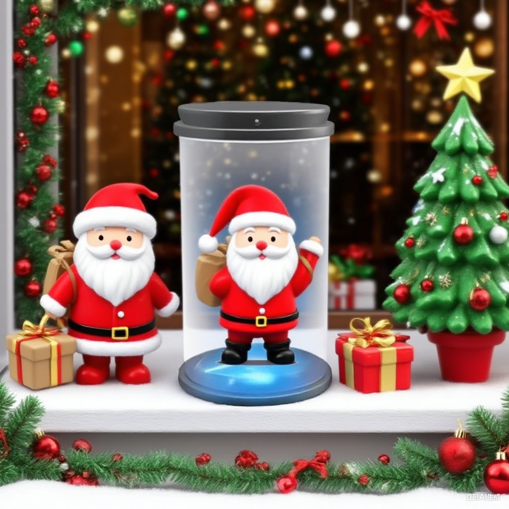 Mini Hologram Showcase Portable Holo Tube 3D Hologram Display Equipment